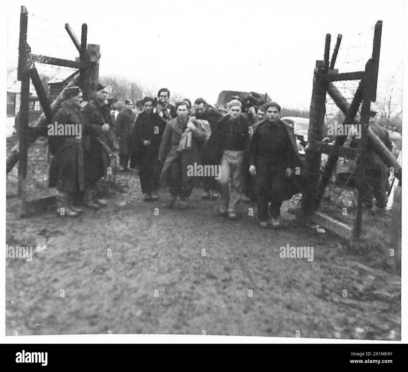 ARCHBISHOPS GODFREY VISITS PRISONERS OF WAR - Fresh batches of Italian ...