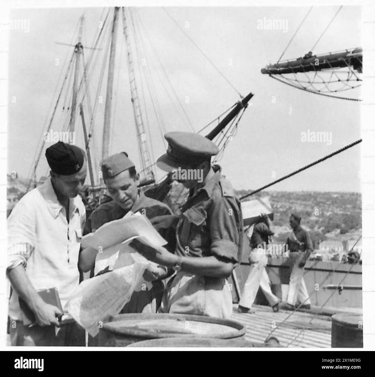 THE BRITISH ARMY IN NORTH AFRICA, SICILY, ITALY, THE BALKANS AND ...