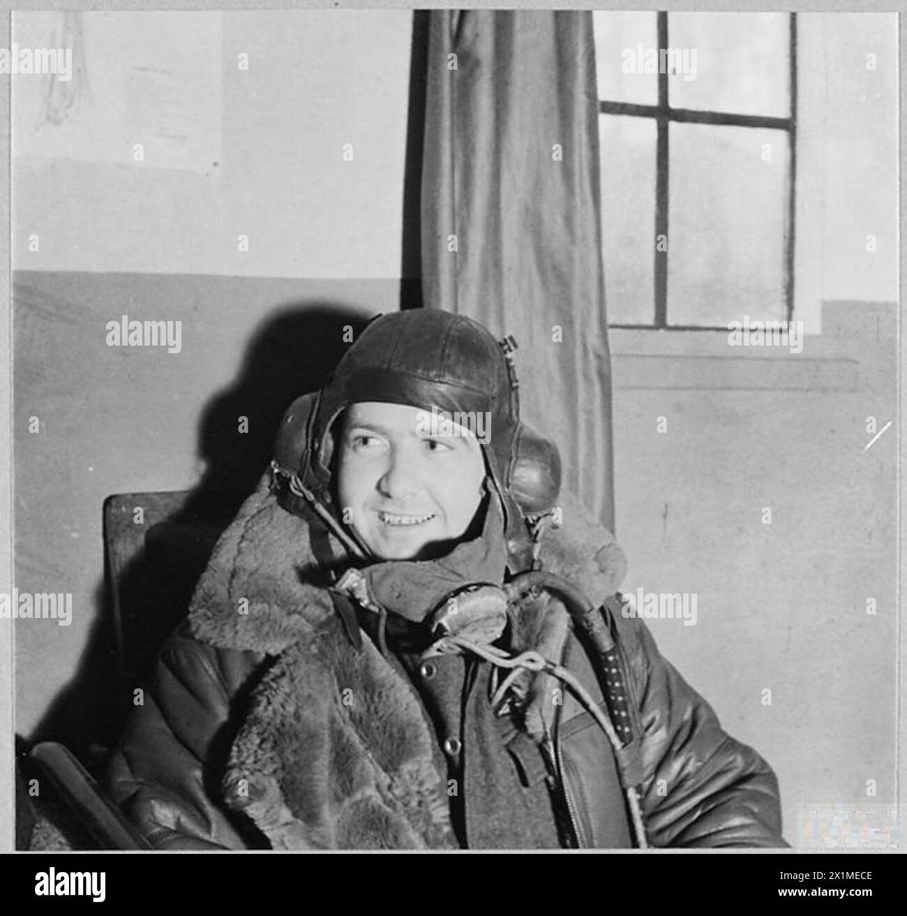 R.C.A.F. night fighter squadron pilots in Britain operate Beaufighter ...