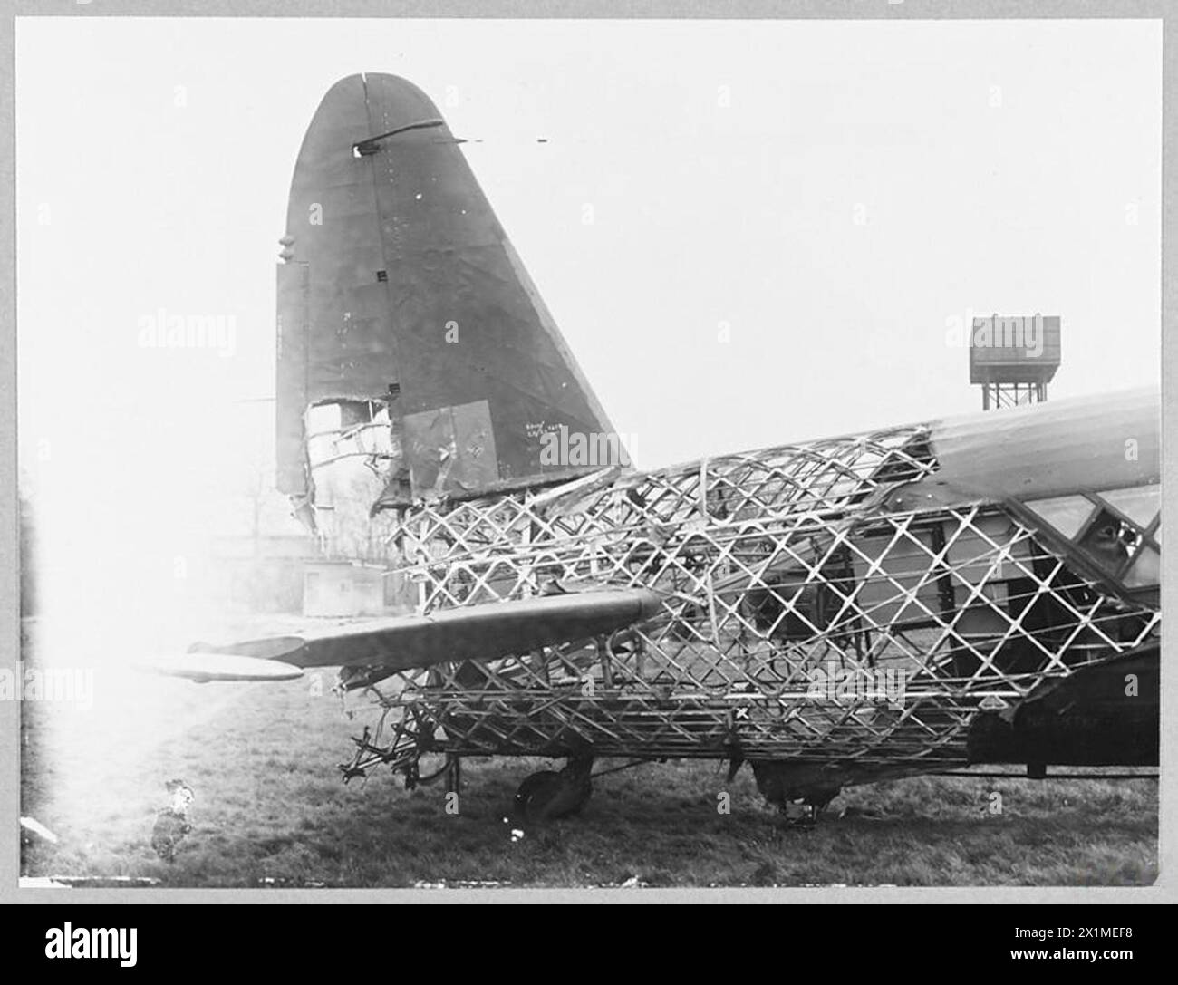 C.G.M. FOR CANADIAN PILOT WHO BROUGHT WRECKED WELLINGTON BACK FROM ...