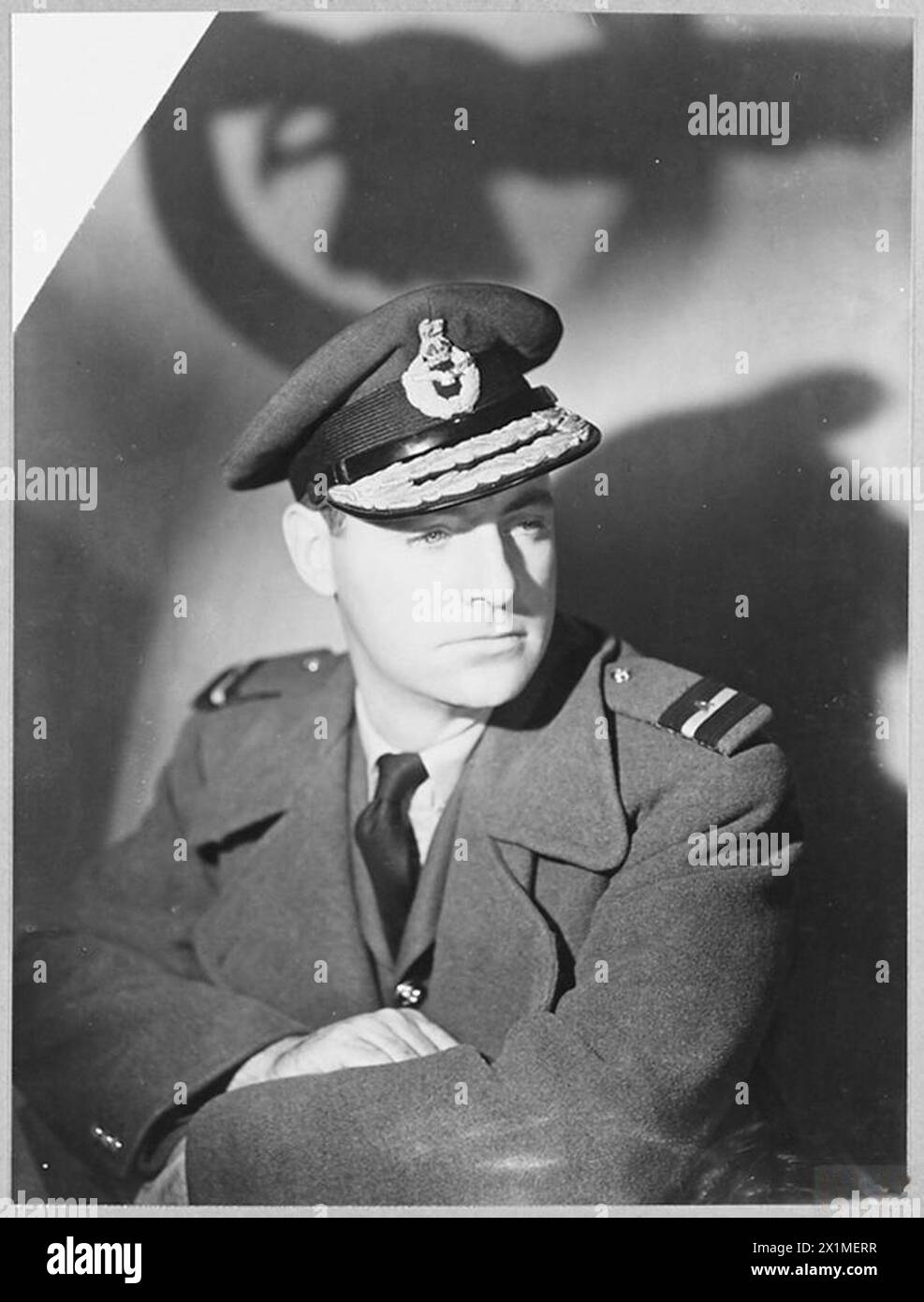 Photograph of Air Commodore Whitney W. Straight, MC, DFC, featured in ...