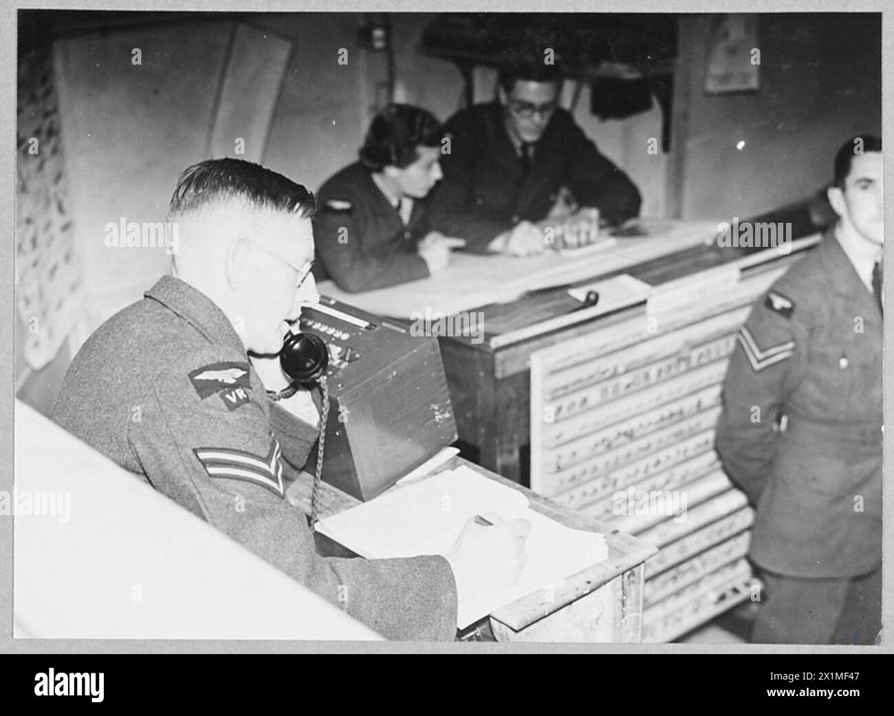 Operations room battle of britain hi-res stock photography and images ...
