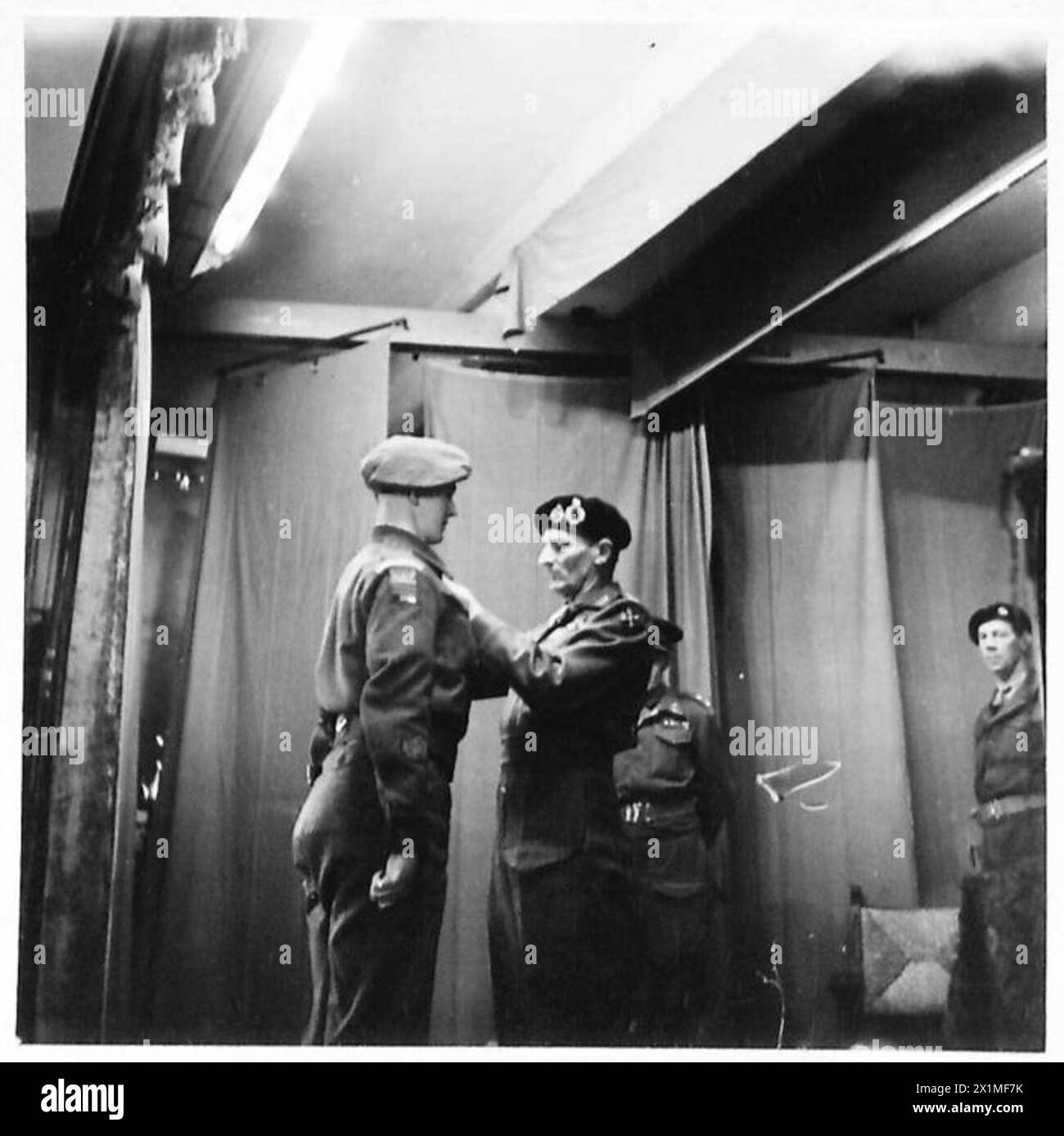 FIELD-MARSHAL MONTGOMERY AT INVESTITURE/53 (WELCH) DIV INVESTITURE AT ...