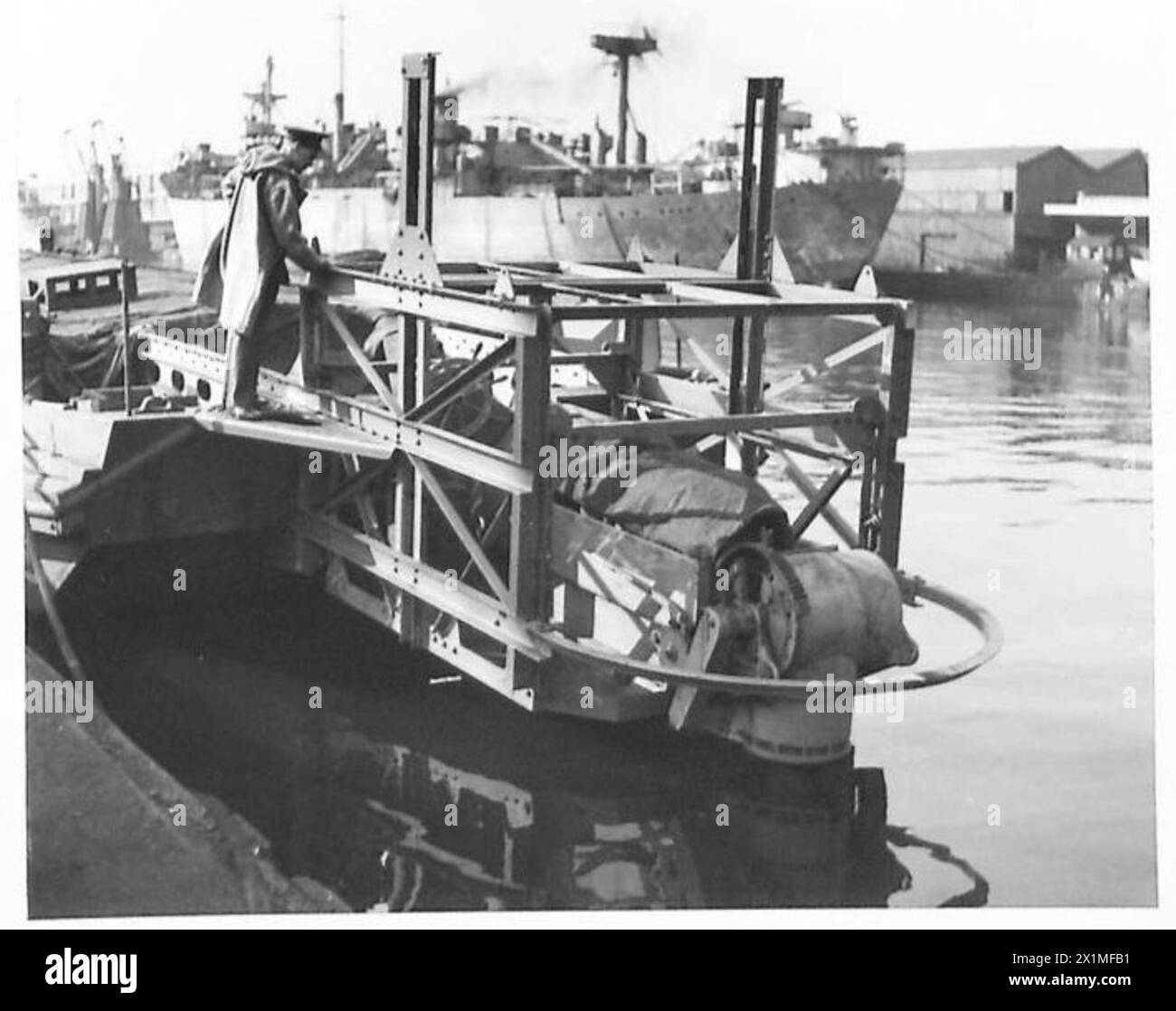 SPECIAL ASSIGNMENT FOR T.N.7[a]"OUTBOARD MOTOR TESTS ON MINCA BARGE ...
