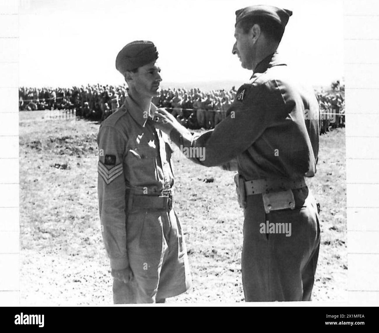 Military awards ceremony personnel Cut Out Stock Images & Pictures - Alamy