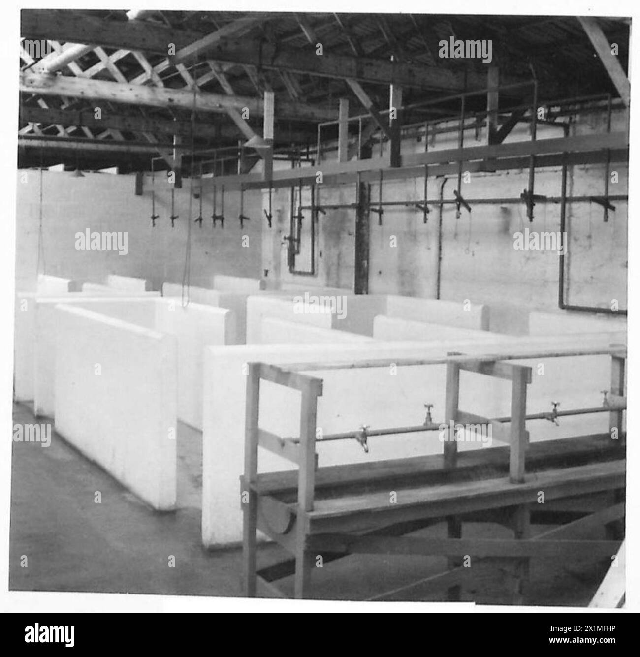 MILITARY DETENTION BARRACKS : CARRICKFERGUS - Baths and Showers. Shows ...