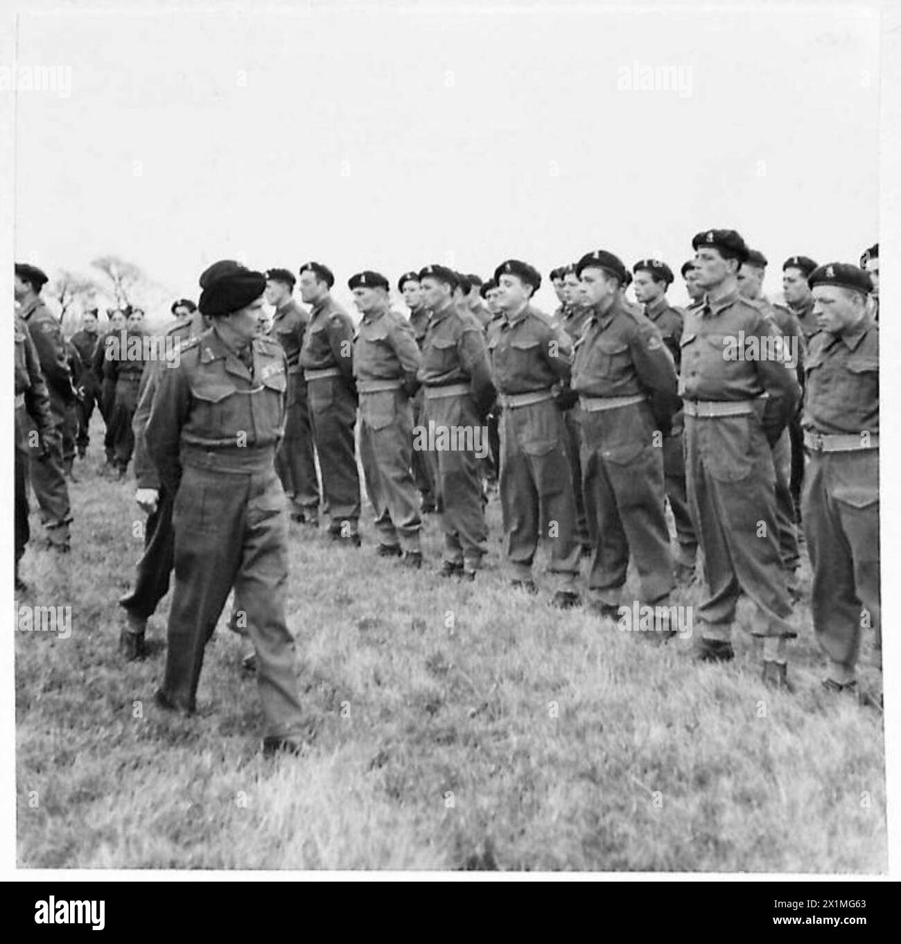 GENERAL MONTGOMERY INSPECTS ALLIED TROOPS - C-in-C inspecting Dutch ...