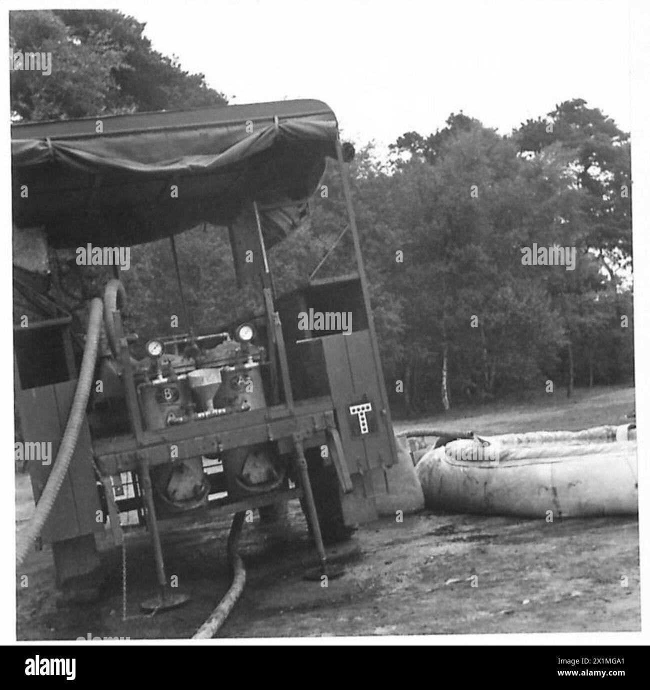 THE ARMY SCHOOL OF HYGIENE - Mobile water purifier, British Army Stock ...