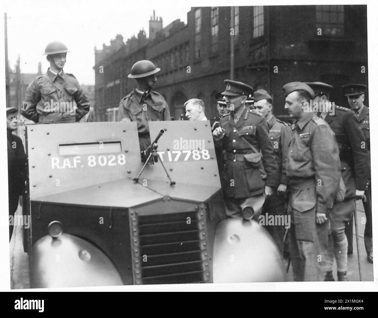 Security patrol vehicles with group of security guards hi-res stock ...