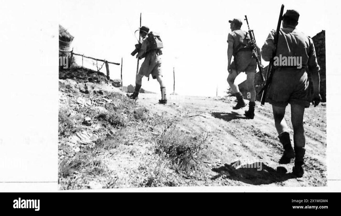 EIGHTH ARMY : FIGHTING PATROLS INTO ENEMY TERRITORY - The patrol sets ...