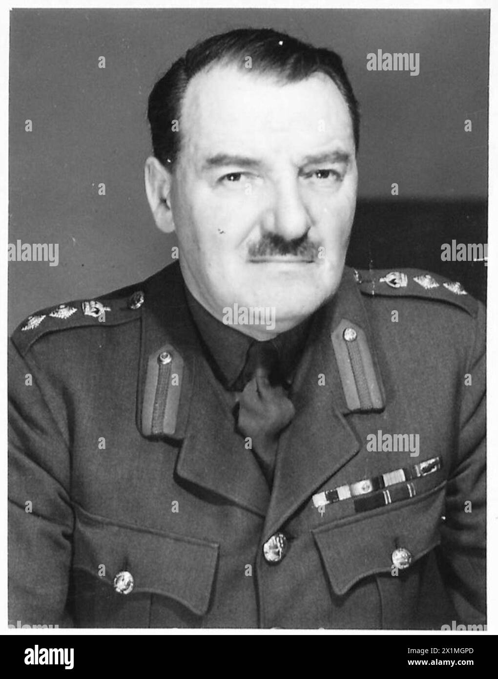 A portrait of Colonel Harris, an officer of the British Army, showing ...