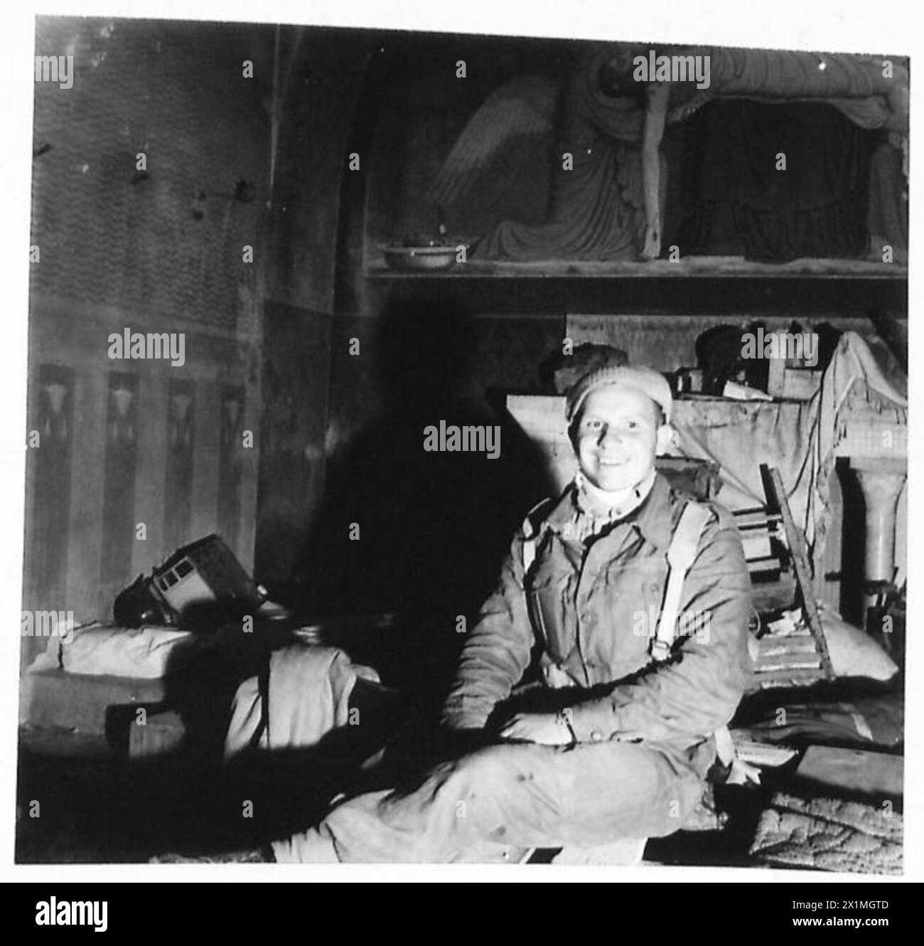 A soldier of the 2nd Brigade, 3rd Carpathian Rifles Division, 2nd ...