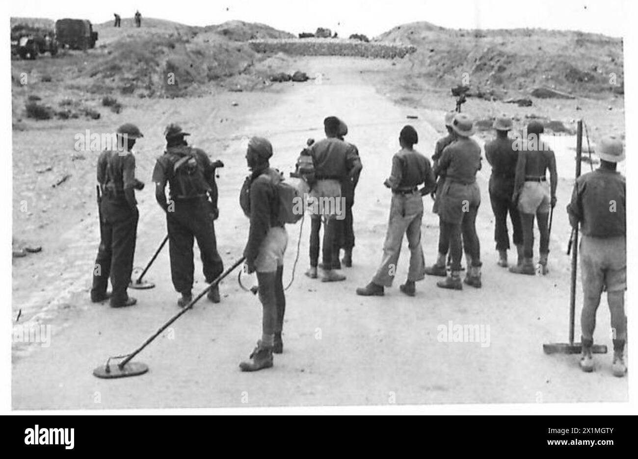 INCIDENTAL PICTURES TAKEN WITH THE EIGHTH ARMY DURING THEIR ATTACK AND ...