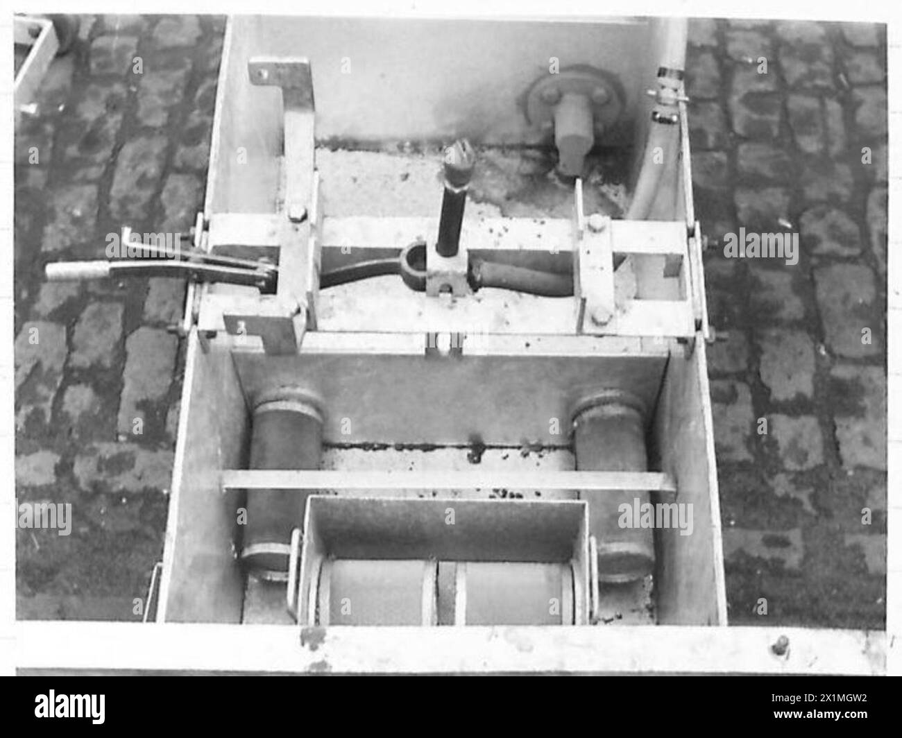 SERIES FOR S.T.2.d : W.O. - Portable barrel washing machine showing ...