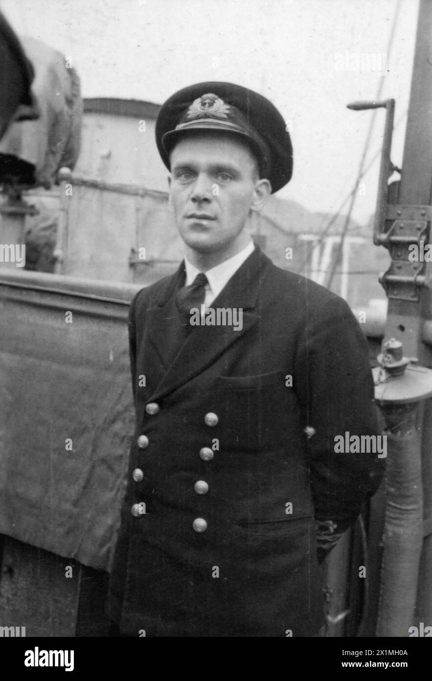 OFFICERS COMMANDING HM SHIPS. 2ND TO THE 12TH MARCH 1943, LIVERPOOL ...