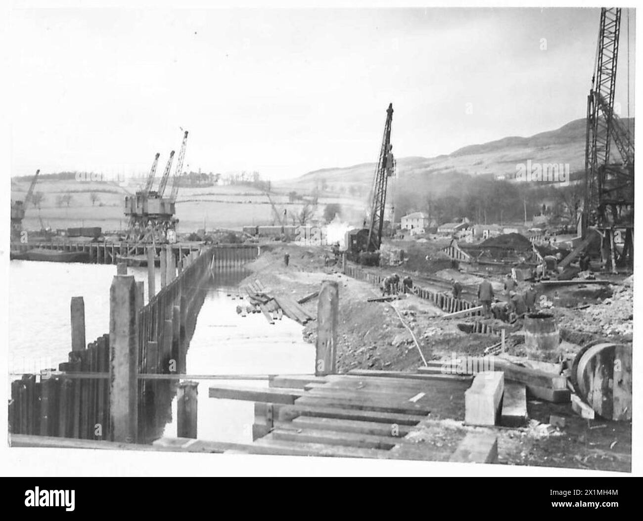 Military engineering activities Cut Out Stock Images & Pictures - Alamy