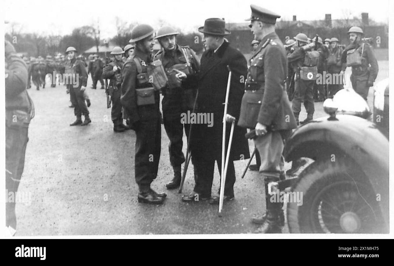 CANADIAN MINISTER OF NATIONAL DEFENCE - Colonel the Hon. J.L. Ralston ...