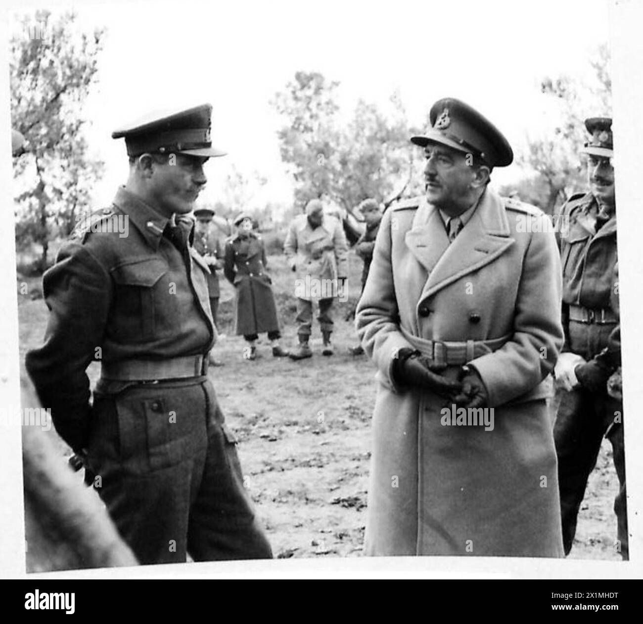 ITALY : EIGHTH ARMYC.I.G.S. VISITS THE IMPERIAL FORCES OF FIFTH ARMY ...