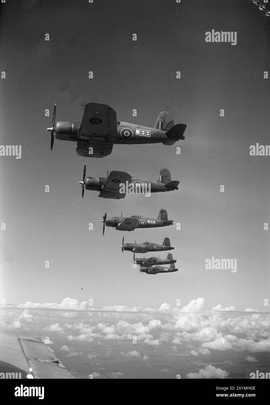 THE ROYAL NAVY DURING THE SECOND WORLD WAR - Formation photograph of ...