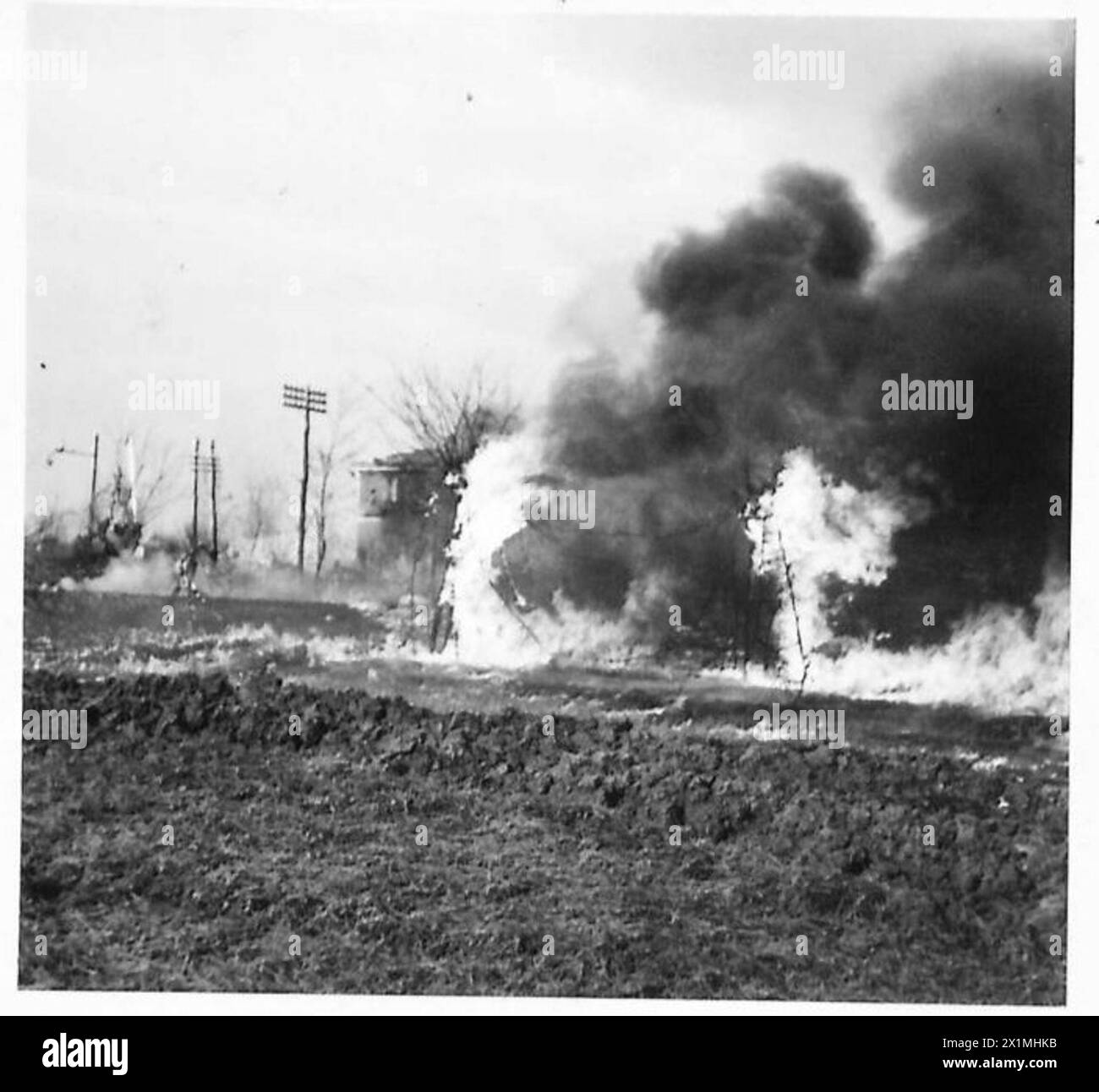 Flame throwing tanks hi-res stock photography and images - Alamy