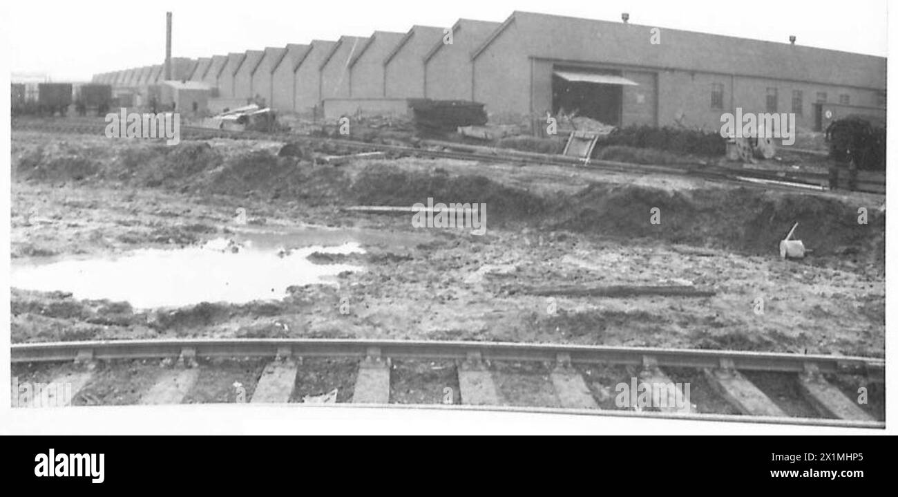 BUILDINGS AT DONNINGTON - Pictures for record purposes of the Central ...