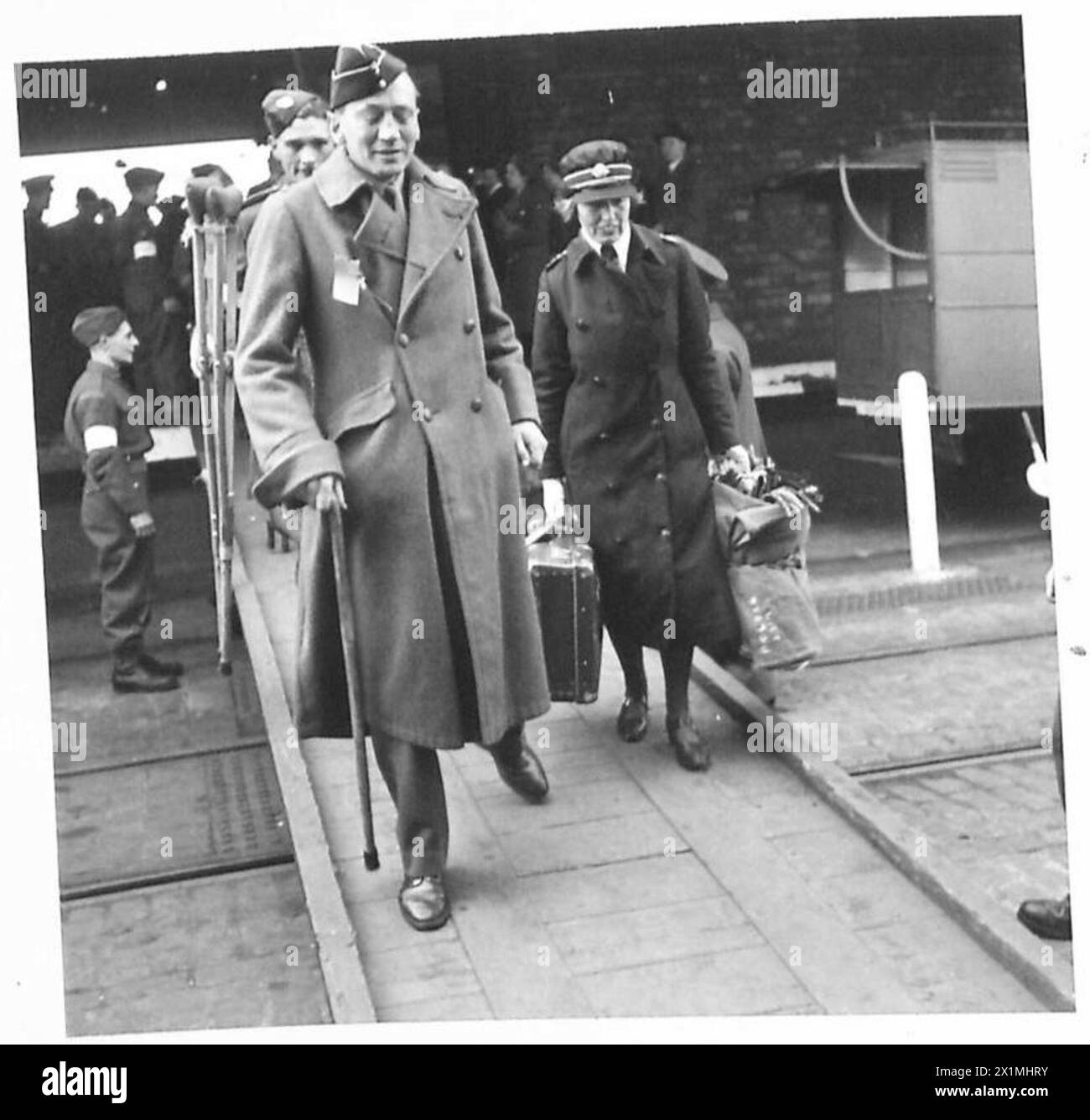 Wounded officer hi-res stock photography and images - Alamy