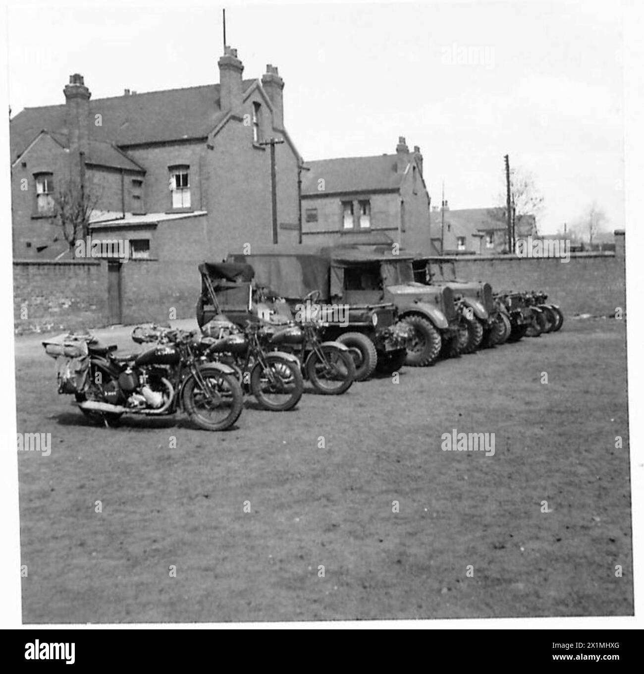 Northern Command Military Police vehicles are deployed as part of ...