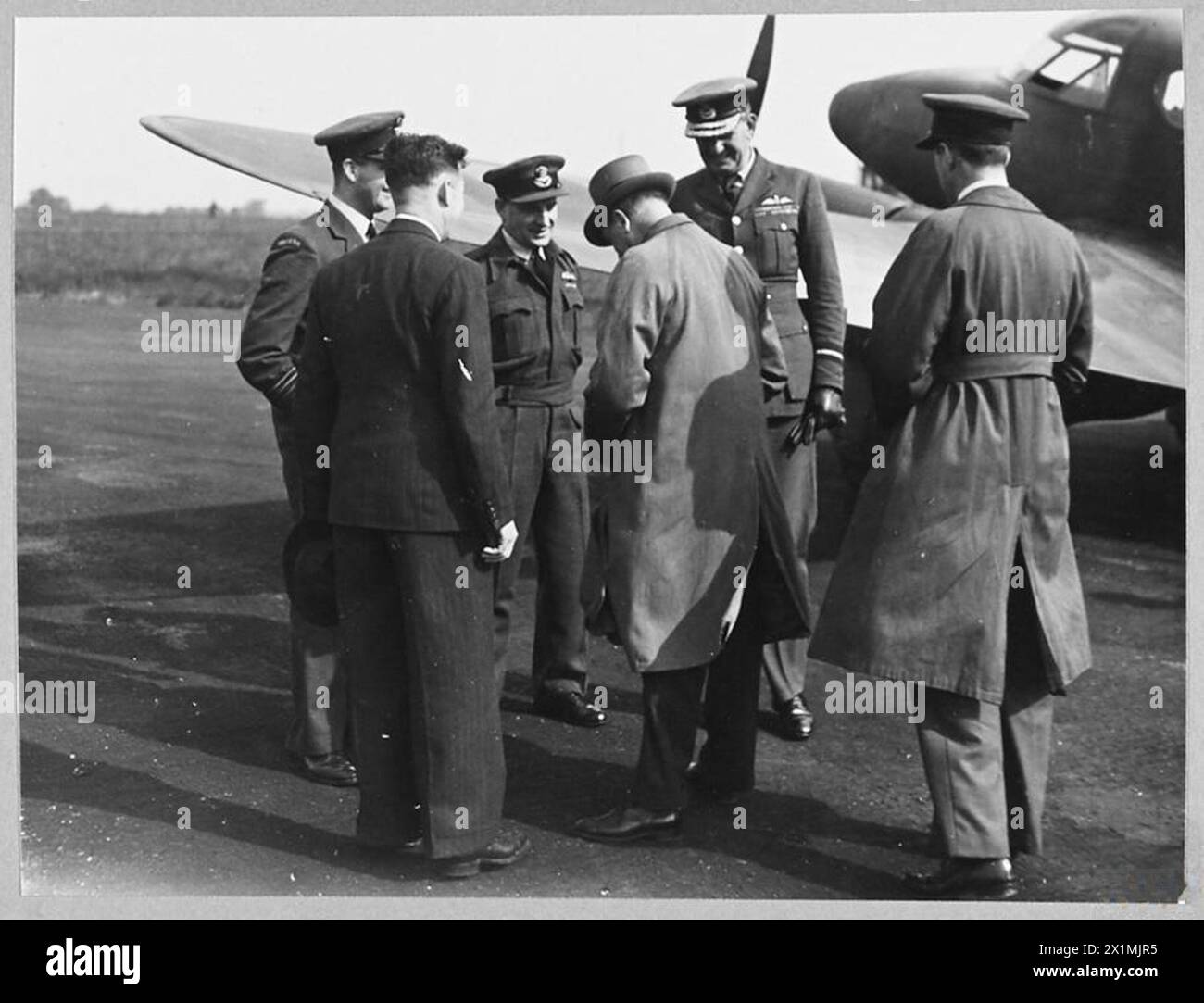The 1944 photograph shows the Prime Minister of Southern Rhodesia ...