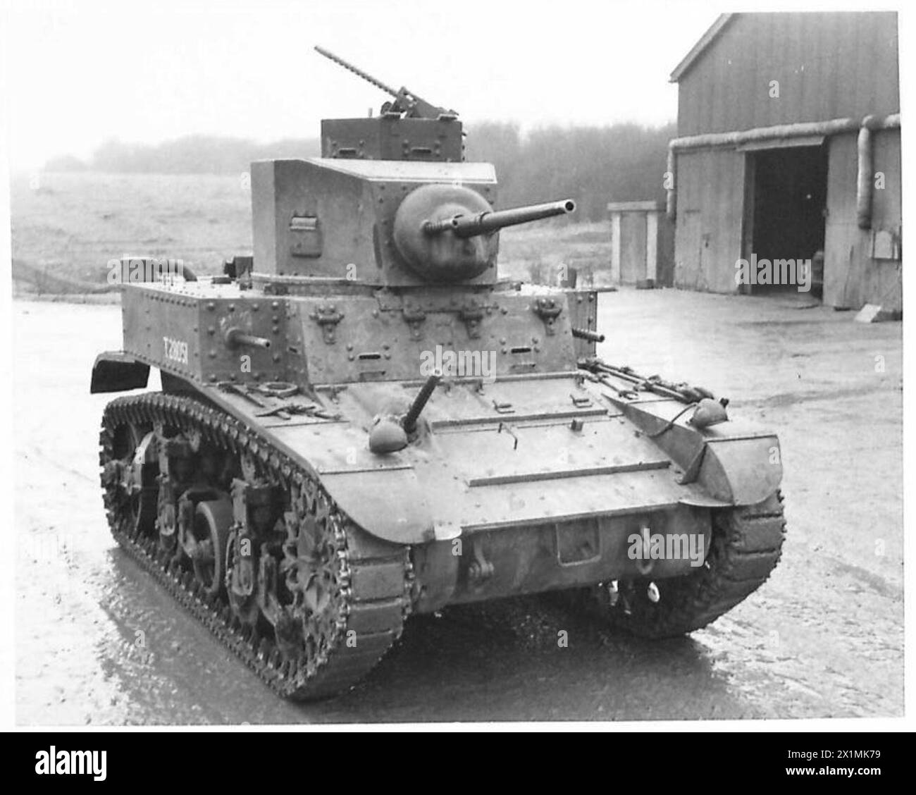American stuart light tank Cut Out Stock Images & Pictures - Alamy