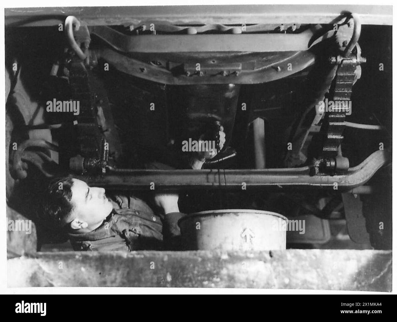 Army oil Black and White Stock Photos & Images - Alamy