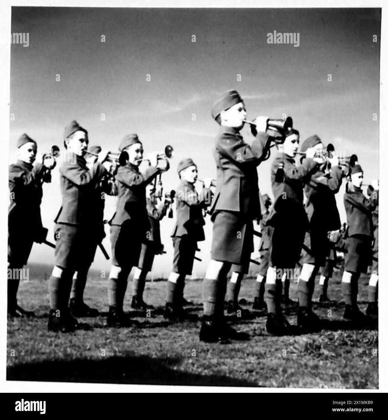 British cadets royal military Black and White Stock Photos & Images - Alamy