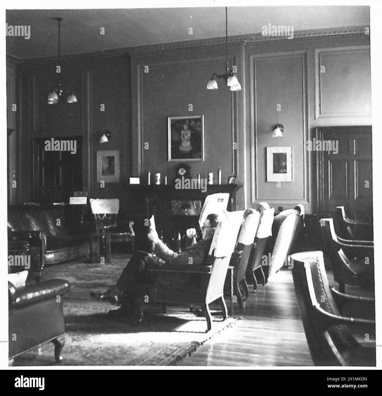 Members of the Royal Scots regiment are photographed in the Reading ...