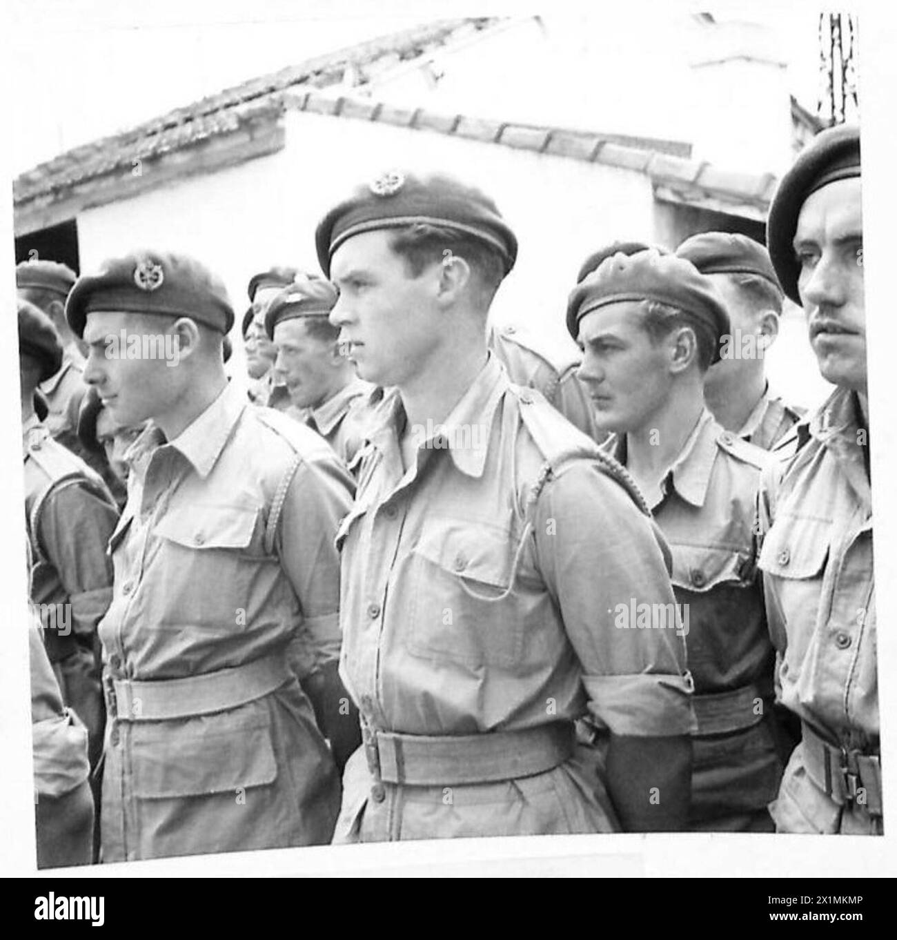 General Eisenhower visits British paratroops, delivering words of ...