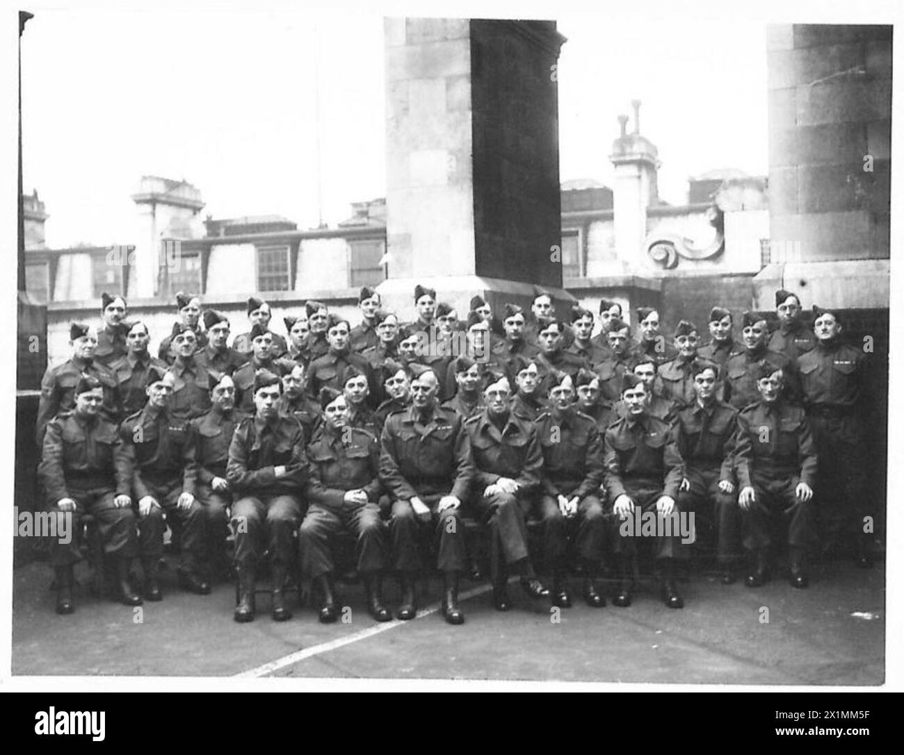 WAR OFFICE HOME GUARD - Personnel of a Home Guard Platoon, British Army ...
