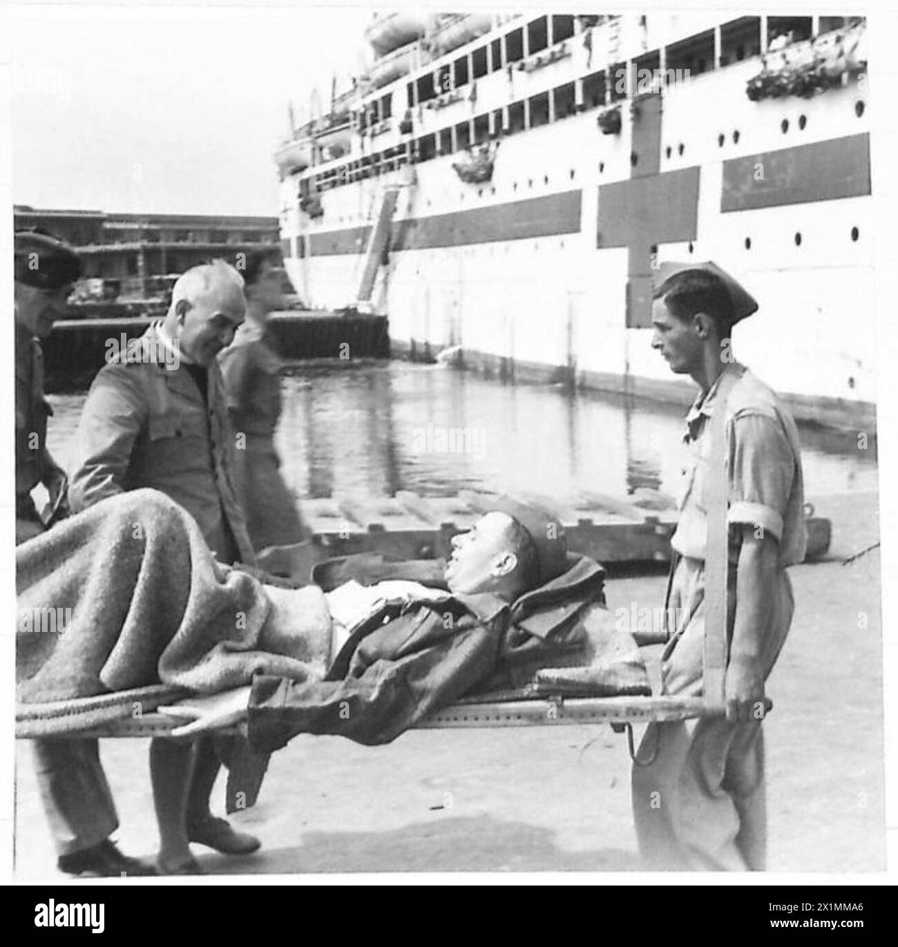 THE BRITISH ARMY IN THE MIDDLE EAST - Kindly, white haired Captain ...