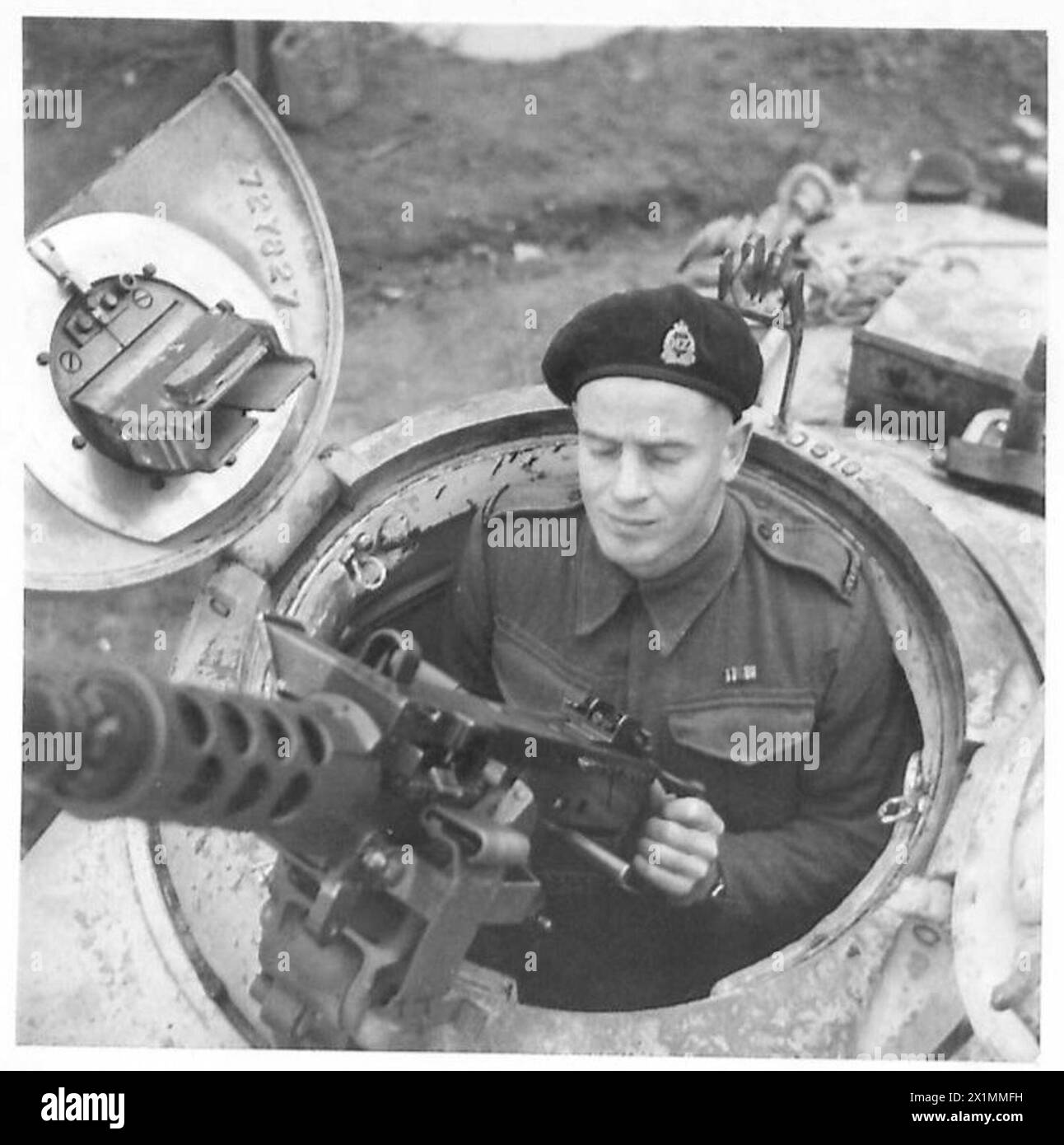Tank brigade armoured unit Cut Out Stock Images & Pictures - Alamy