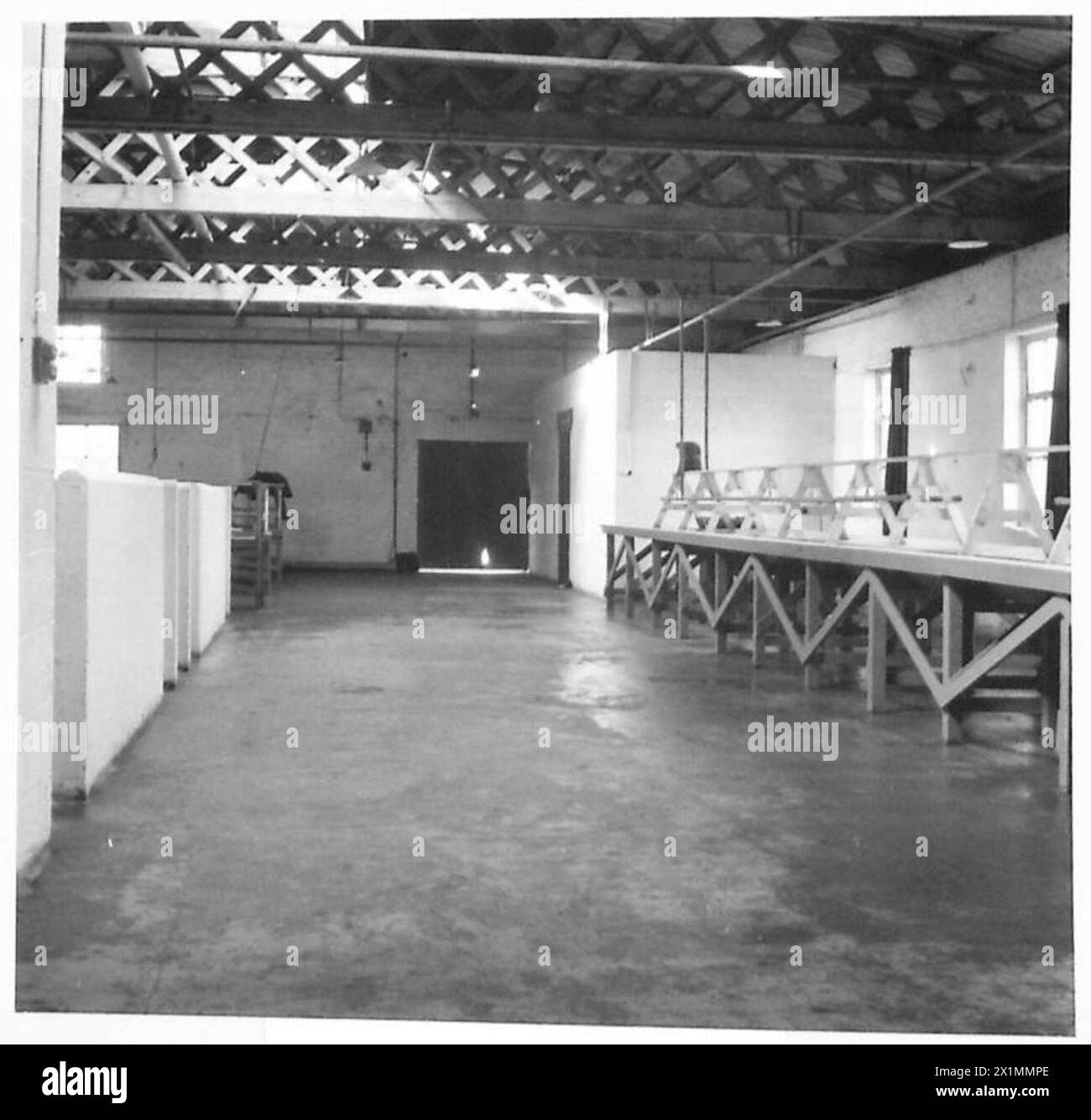 MILITARY DETENTION BARRACKS : CARRICKFERGUS - General view of laundry ...