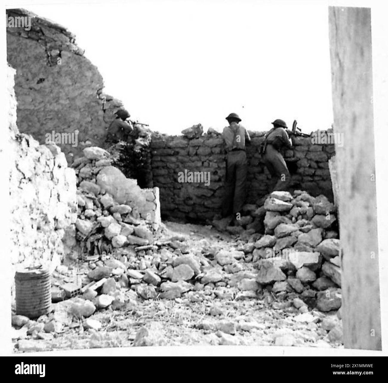 Secured ruins Cut Out Stock Images & Pictures - Alamy