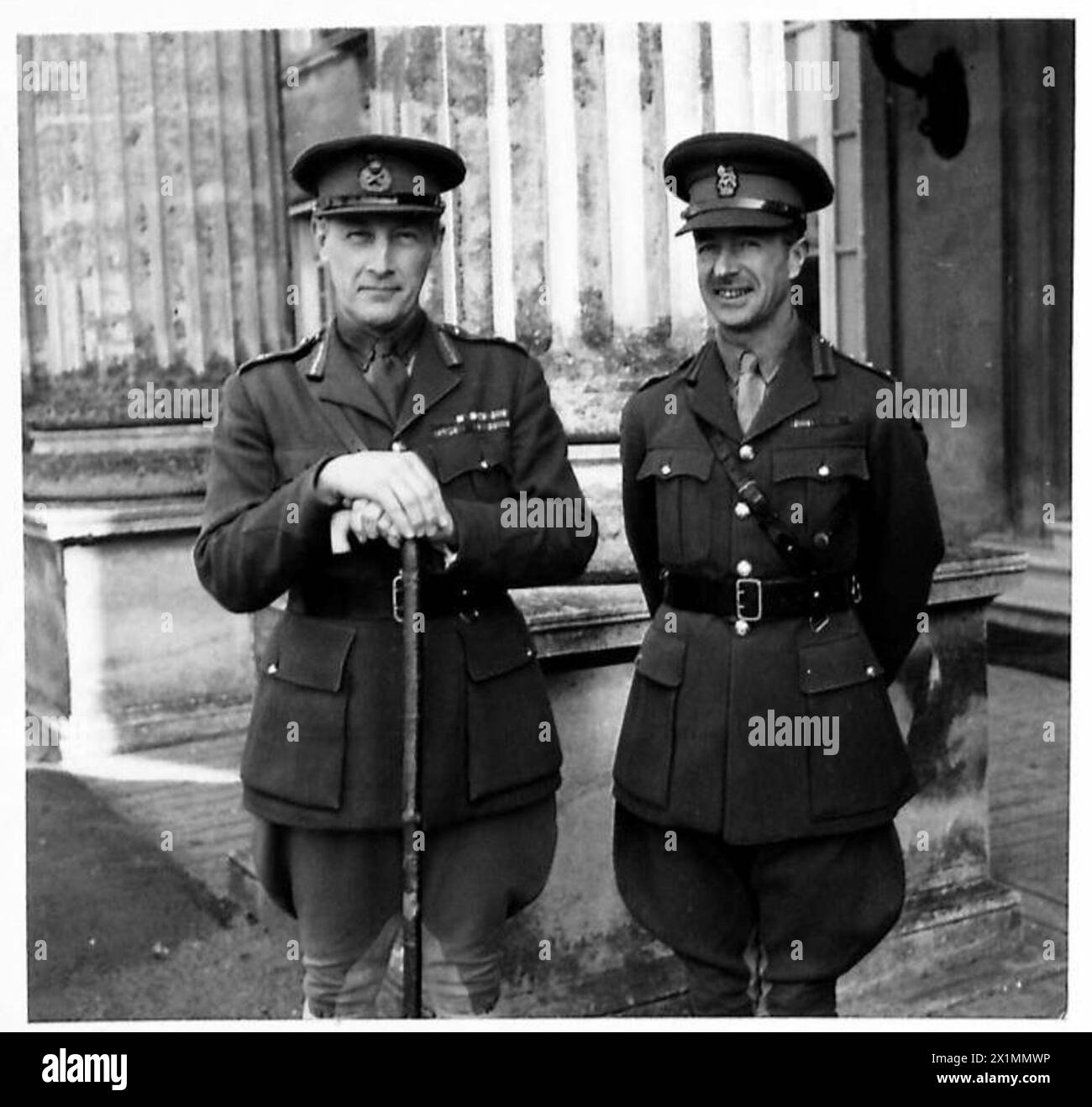 NEW EASTERN COMMAND GOC - Lt. Gen. K.A.N. Anderson, CB.,MC (left) with ...
