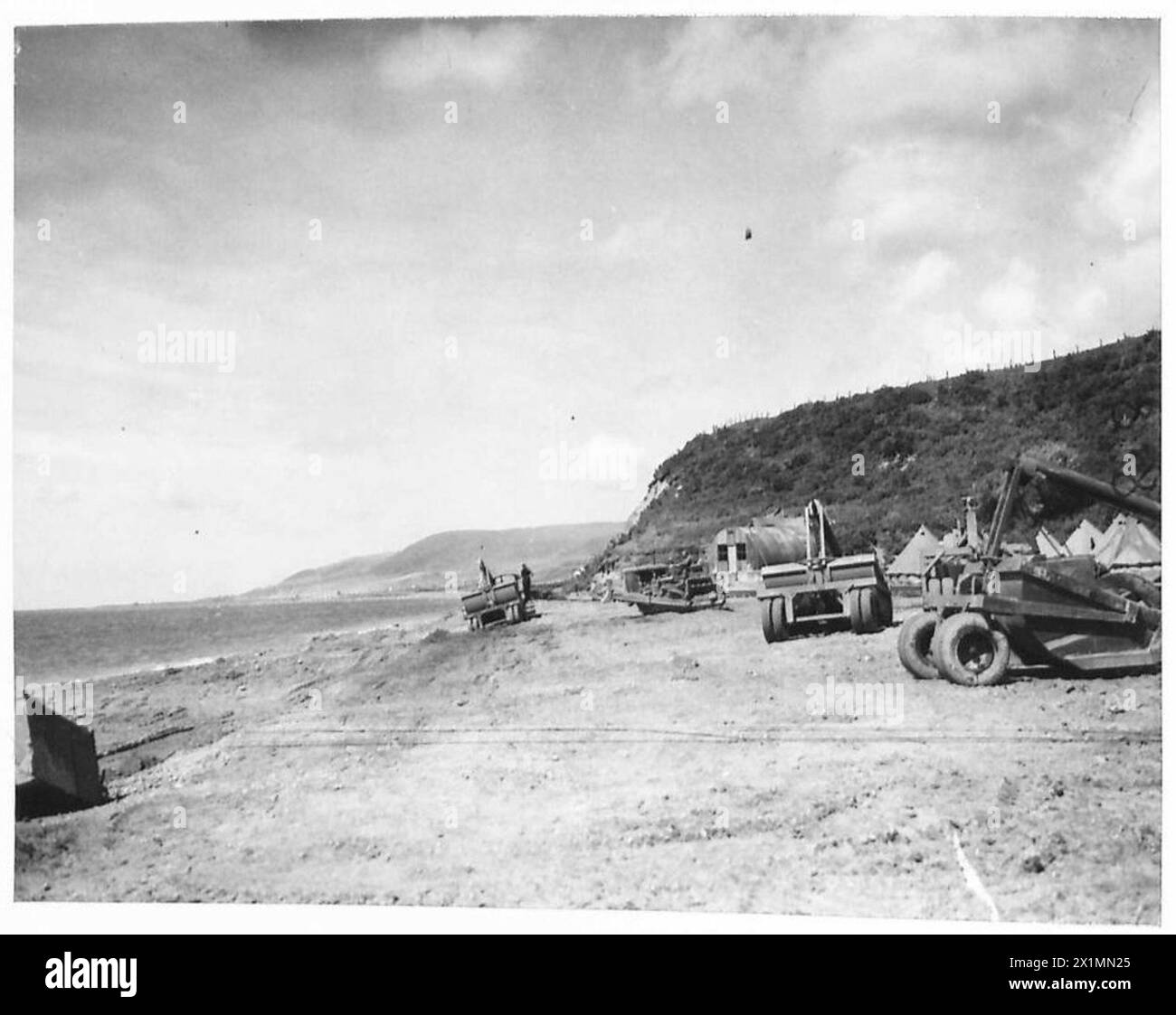 PORT CONSTRUCTION - Lock Ryan Wigtownshire. Series III , British Army ...