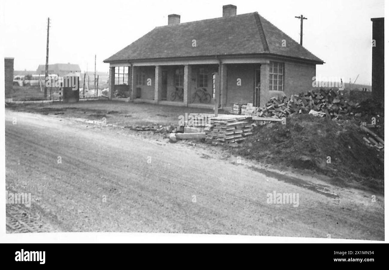 BUILDINGS AT DONNINGTON - Pictures for record purposes of the Central ...