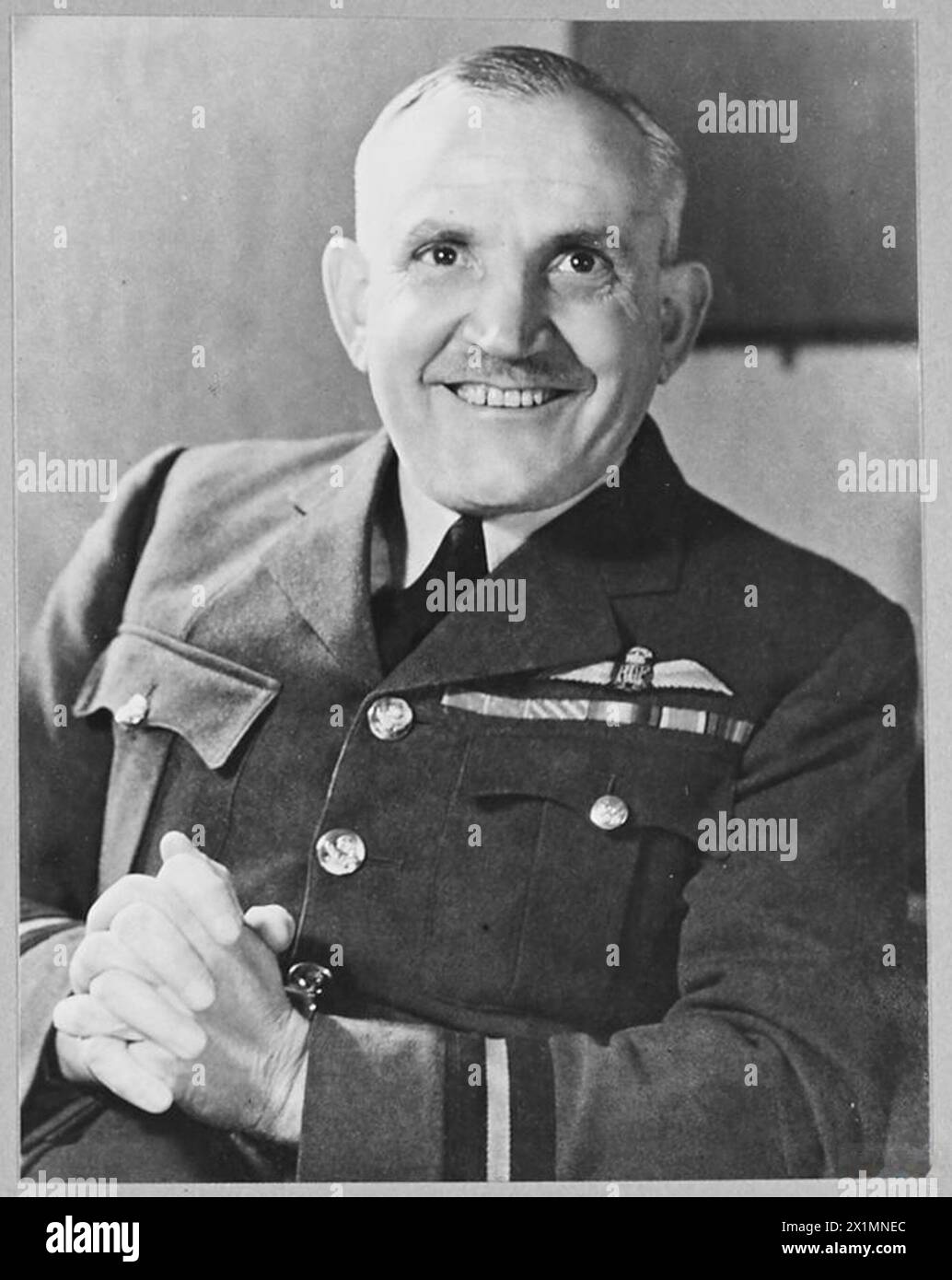Air Commodore F.L. Hopps, CBE, AFC, pictured in 1943, served as a ...