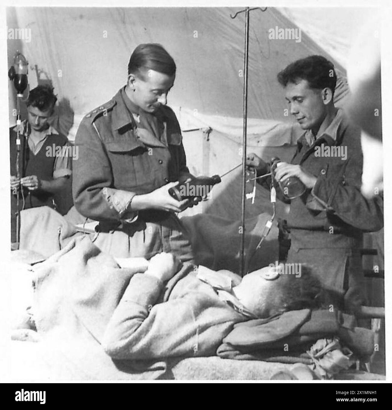 BLOOD TRANSFUSION IN FORWARD AREAS - At the Field Transfusion Unit ...