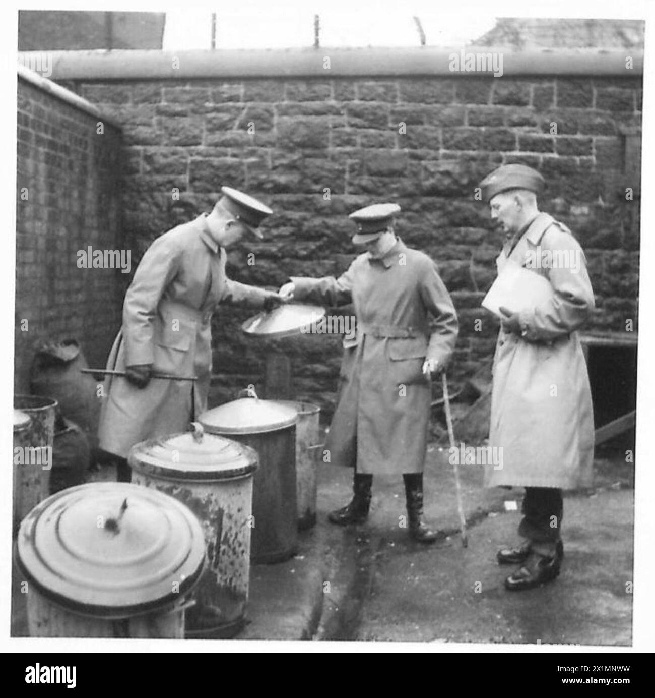 Mess inspection Black and White Stock Photos & Images - Alamy