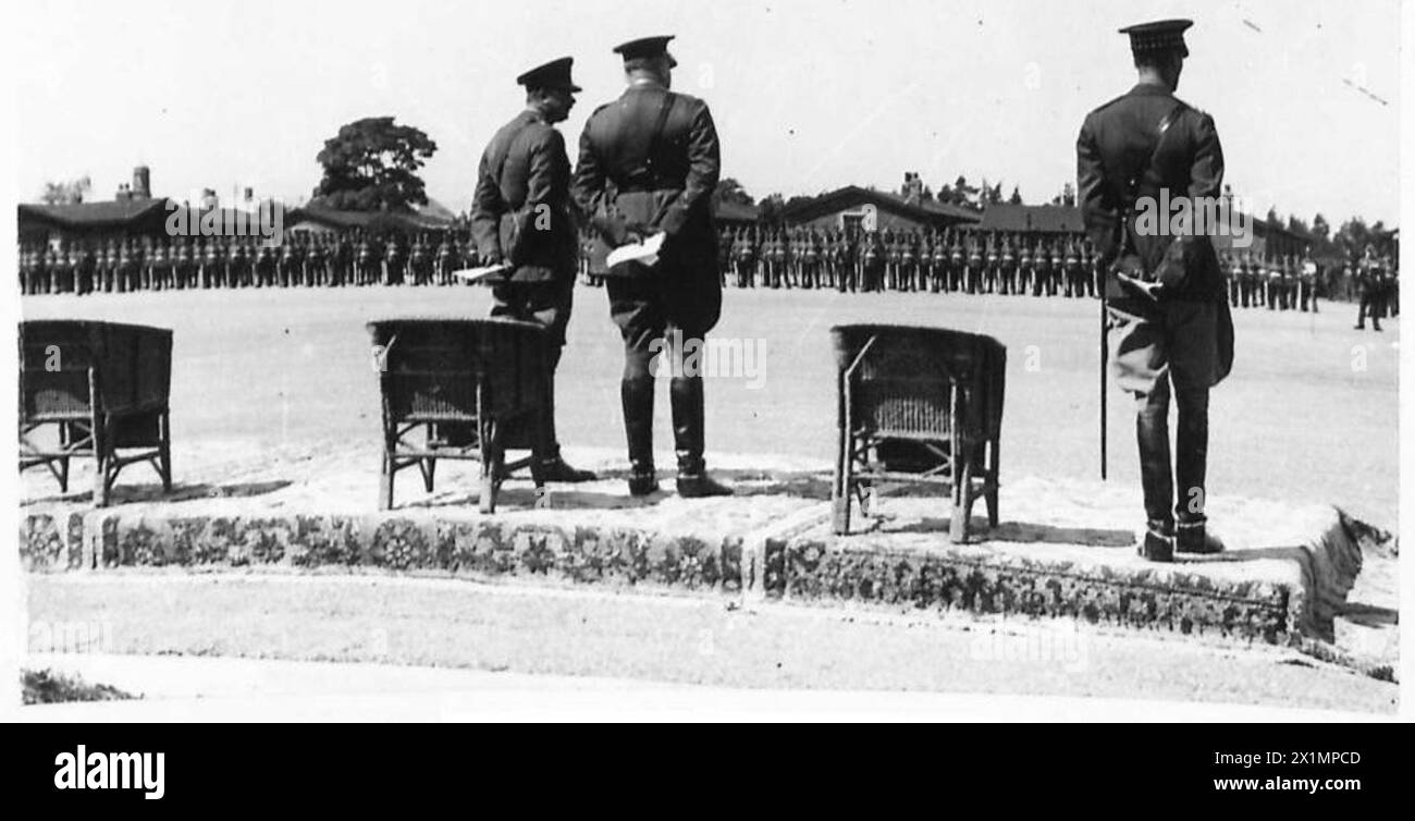205TH ANNIVERSAY OF THE LANCASHIRE FUSILIERS, (20TH) CATTERICK CAMP ...