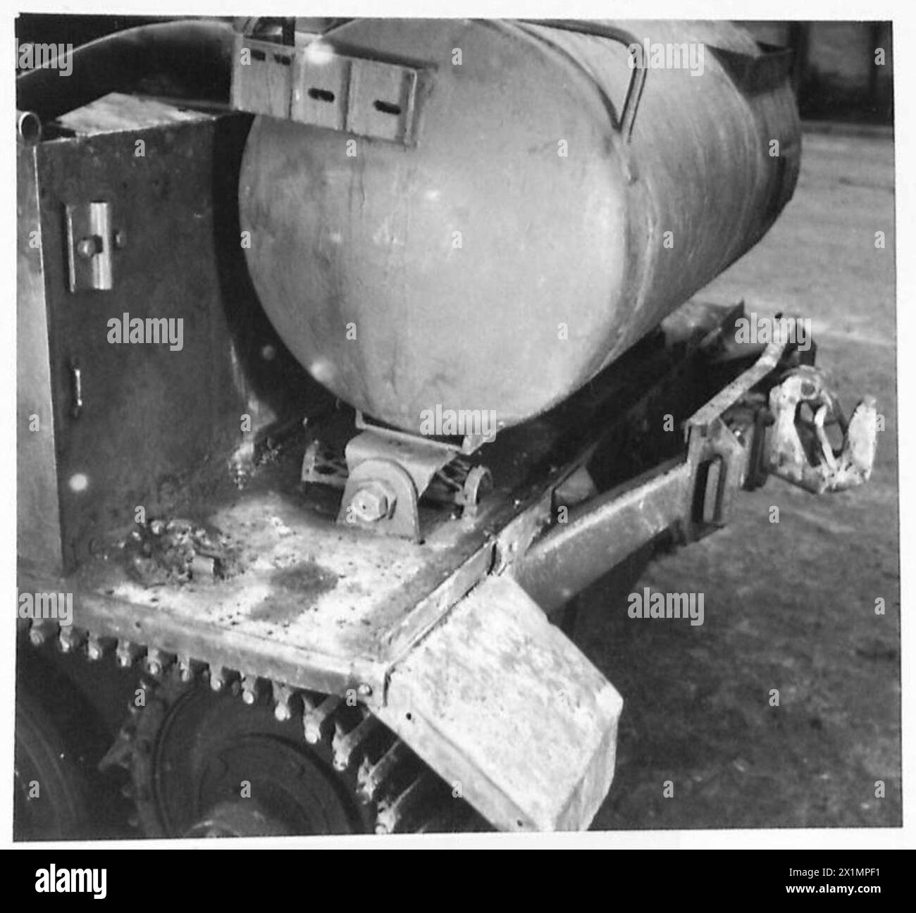 THE BRITISH ARMY IN NORTH-WEST EUROPE 1944-1945 - Fuel tank at rear of ...
