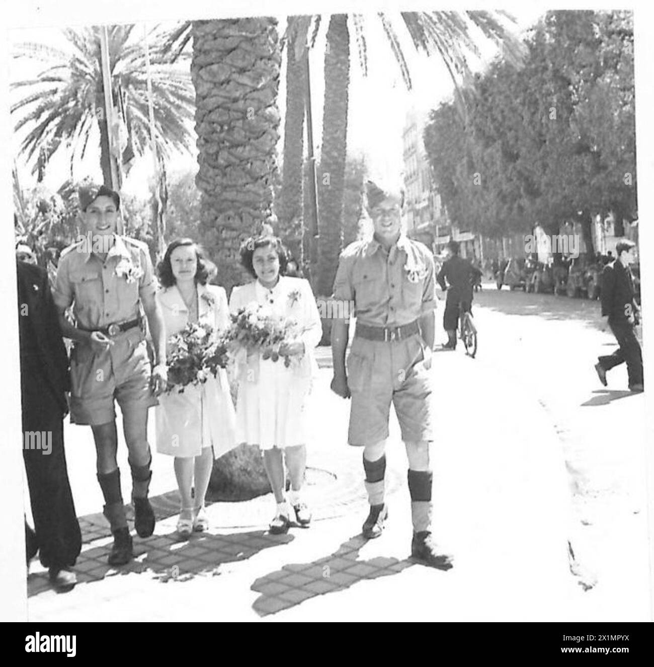 THE BRITISH ARMY IN NORTH AFRICA, SICILY, ITALY, THE BALKANS AND AUSTRIA 1942-1946 - A family ...