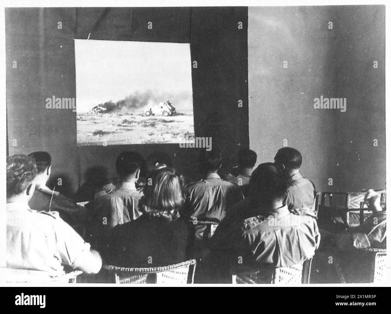 Army training film Cut Out Stock Images & Pictures - Alamy