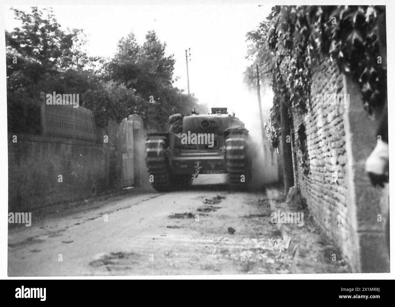 Churchill AVRE of the 5th Assault Regiment, Royal Engineers, 79th ...