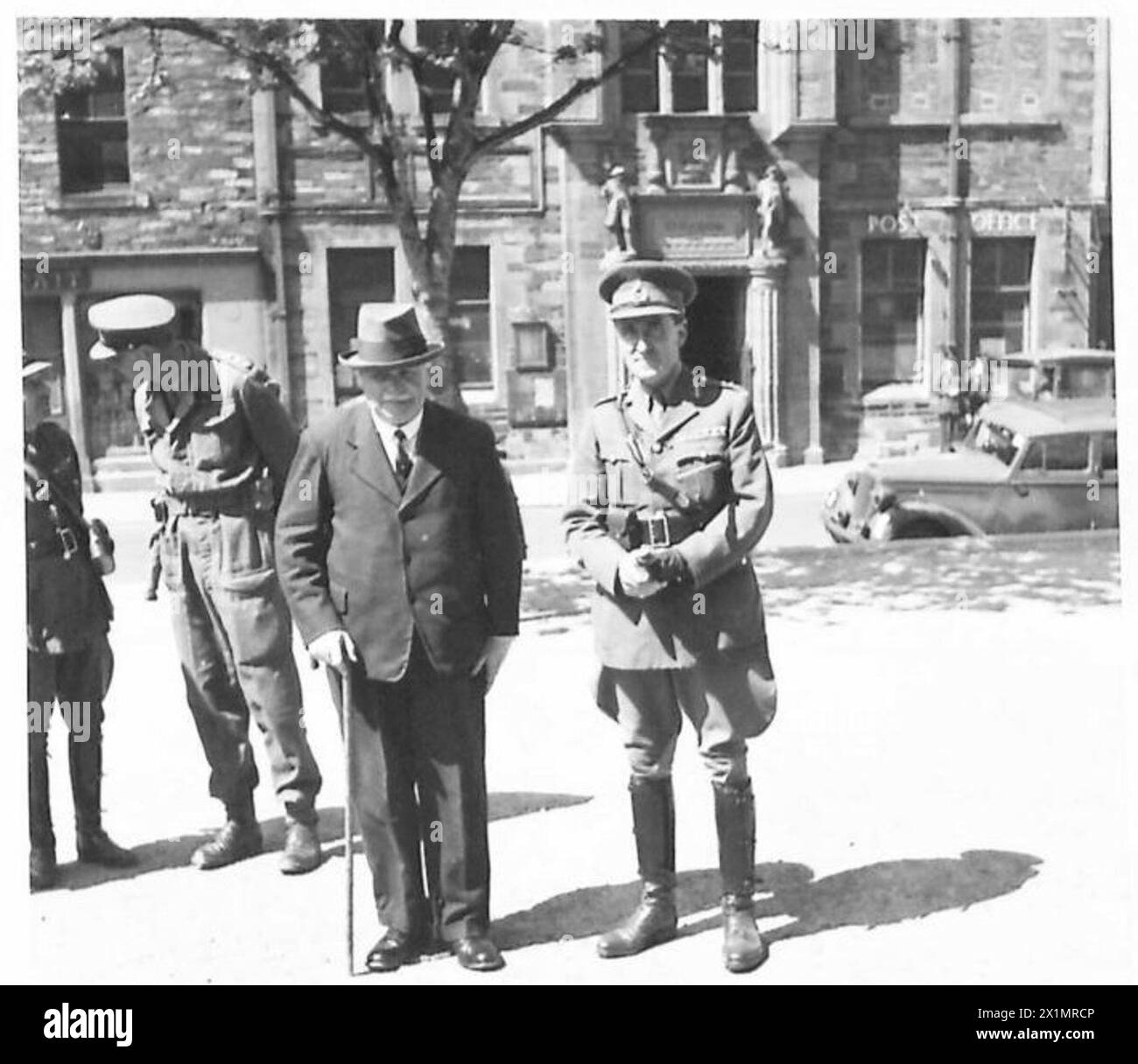 The Commander-in-Chief of Home Forces inspects defences in Orkney and ...